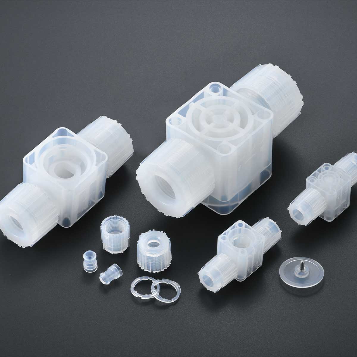 PFA/Teflon/PEFT Tube Fitting